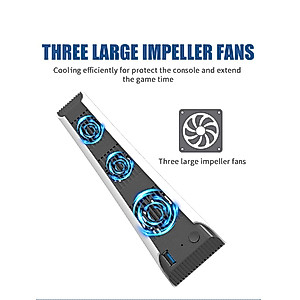 Cooling Stand for Cooling Fan Vertical Stand Display Game Console Cooling Fan Cooler for Accessories