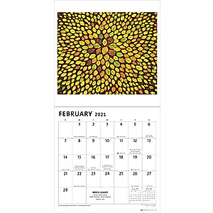 Land Art 2021 Wall Calendar: Contemporary Art in the Natural World