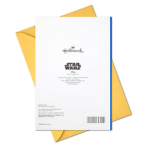 Hallmark Star Wars Funny Birthday Card with Sound (Long, Long, Long Time Ago)