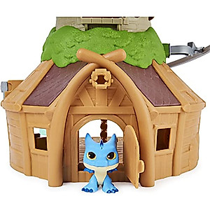 Spin Master Dragons Rescue Riders, Roost Adventure Playset with Mini Winger Dragon Exclusive Collectible Action Figure, Toys for Kids Ages 4 and up