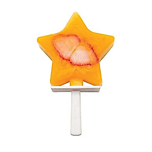 Tovolo Stackable Star Pop Molds Set of Four for Making Mess-Free Frozen Treats
