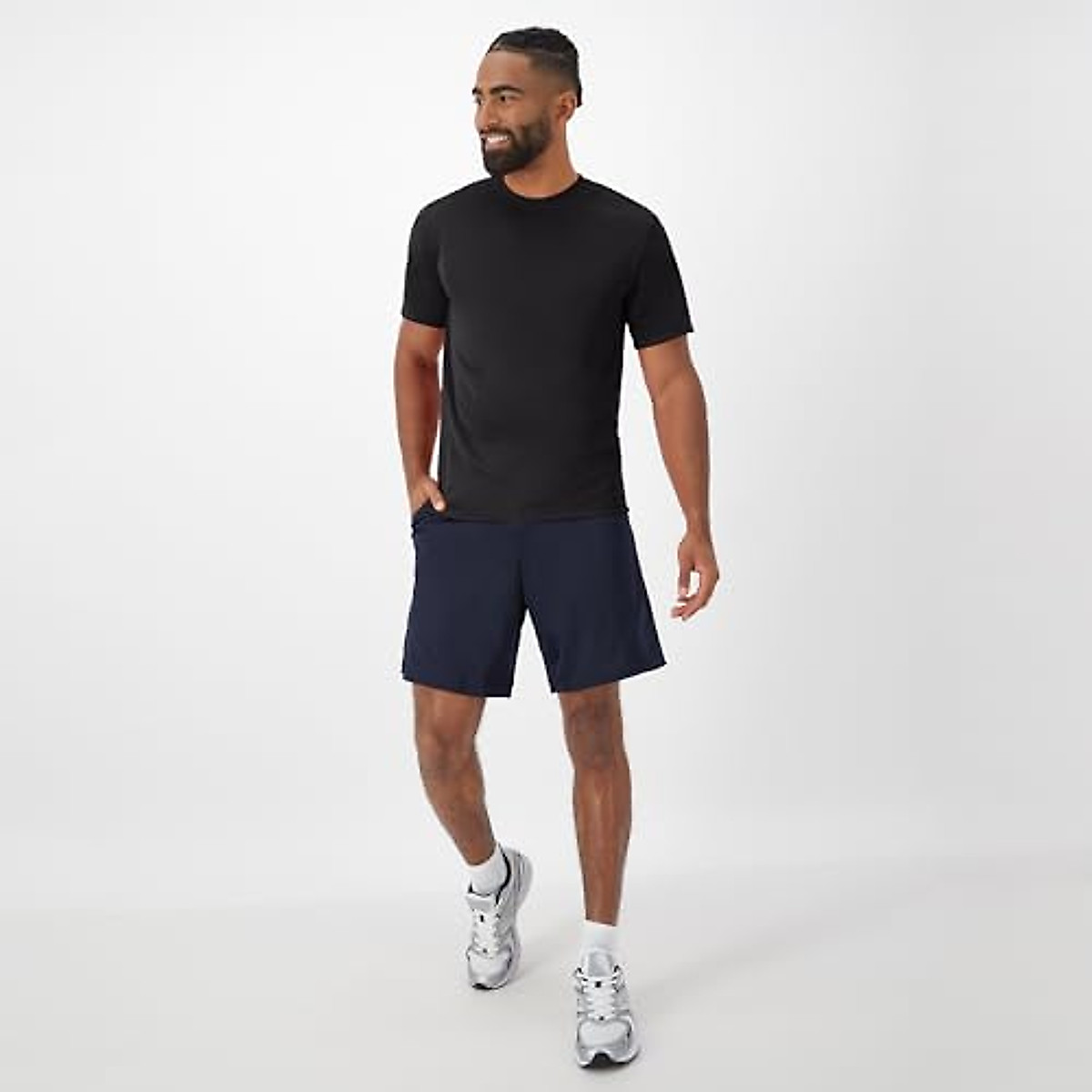 Hanes mens Sport Cool Dri Performance Tee fashion t shirts, Black, Medium US