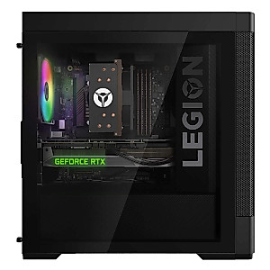Lenovo Legion T5 Gaming Tower Desktop Computer - 12th Gen Intel Core i7-12700K 12-Core up to 5.0 GHz Processor, 64GB DDR5 RAM, 1TB NVMe SSD + 1TB HDD, GeForce RTX 3070 8GB Graphics, Windows 11 Pro