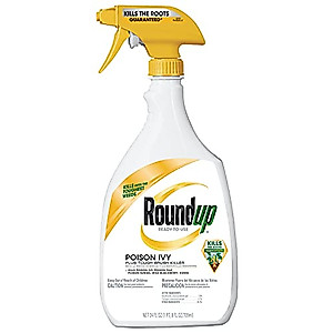 Roundup Ready-To-Use Poison Ivy Plus Tough Brush Killer, for Weeds, Grass, Stumps and Vines, Trigger Sprayer, 24 oz.