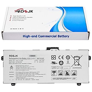 RDSJK AA-PBUN4NP PBUN4NP Laptop Battery for Samsung ATIV Book 9 Pro NP940Z5J NP940Z5L NP940Z5L-X01US NP940Z5L-X03US NP940Z5L-S03US Series AAPBUN4NP BA43-00374A 4ICP6/60/80 15.2V 57Wh