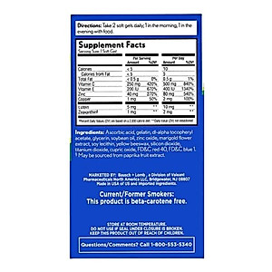 Adema Bausch + Lomb Preser-Vision AREDS 2 Formula Supplement (210ct), Lutein Nutritional Supplements,Carotenoids Nutritional Supplements by Brand Preser-Vision