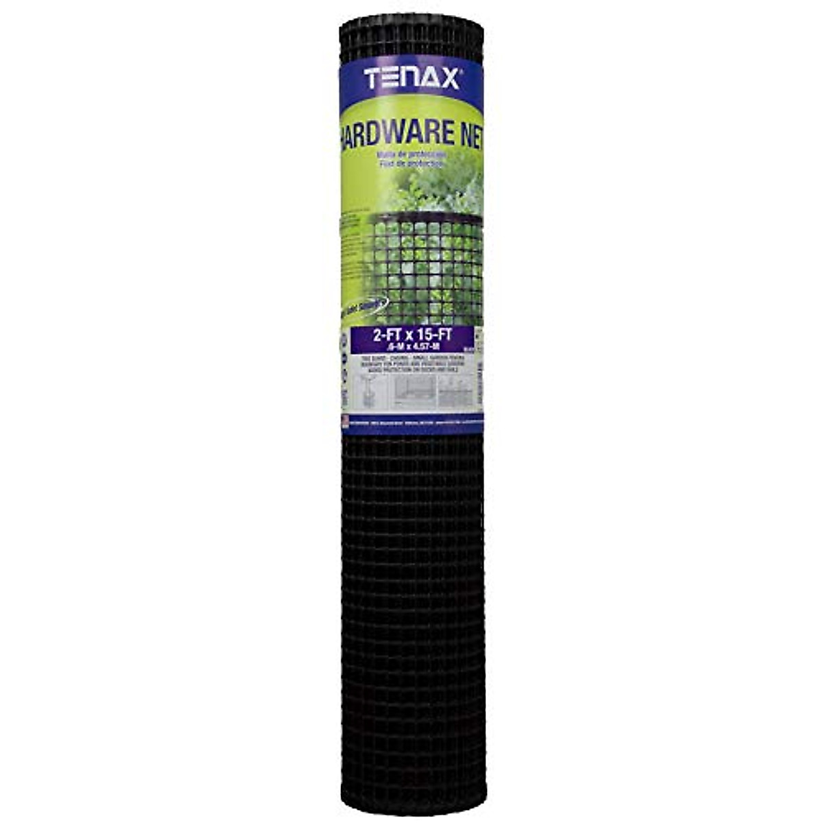 Tenax 084070 Hardware Net, Black, 2' X 15'