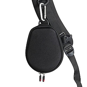 Hermitshell Hard Case for AfterShokz Trekz Air/AfterShokz Aeropex/Titanium Mini/Shokz OpenRun Pro Open Ear Wireless Bone Conduction Headphones AS650 / AS800 (Black) (Only Case)