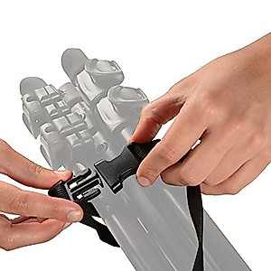 Manfrotto MT055CXPRO3 055 Carbon Fiber 3-Section Tripod with Horizontal Column (Black) Includes A Bonus ZAYKiR Tripod Strap Non-Slip with Two Quick-Release Loops (Black)