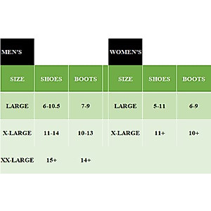 LUCK COLLECTION Premium Reusable Shoe and Boot Covers for Contractors, Durable Non-Slip Water-Resistant (Large)