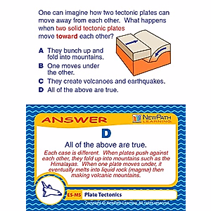 NewPath Learning Plate Tectonics Learning Center Game - Grades 6-9