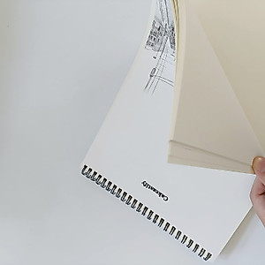 Cakeastify-Art paper, Premium Spiral Bound Sketch Pad