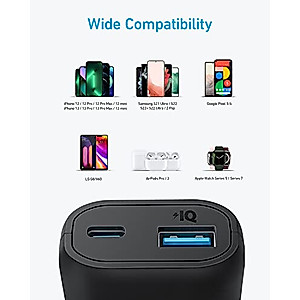 Anker 321 Power Bank (PowerCore 5K), 5,200mAh Portable Charger, Compatible with iPhone 13 and 12 Series, Samsung, Google Pixel, LG, and More