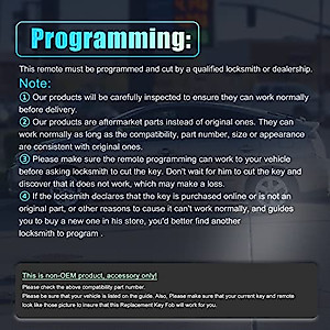 X AUTOHAUX 2pcs 315MHz OUC60270 15913421 Keyless Entry Remote Car Key Fob for Chevrolet Suburban for Chevy Tahoe for Cadillac Escalade 2007-2014 for Chevrolet Traverse for GMC Yukon 5 Buttons