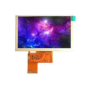 SANZAMELIN 5.0 inch LCD Panel 800x480 220cd/m2 TFT LCD Display 5 inch LCD Display