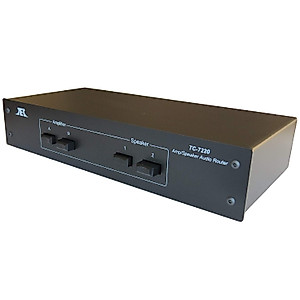 TC-7220 2-Way Amplifier Speaker Selector Switch Switcher Comparator Crossover Router