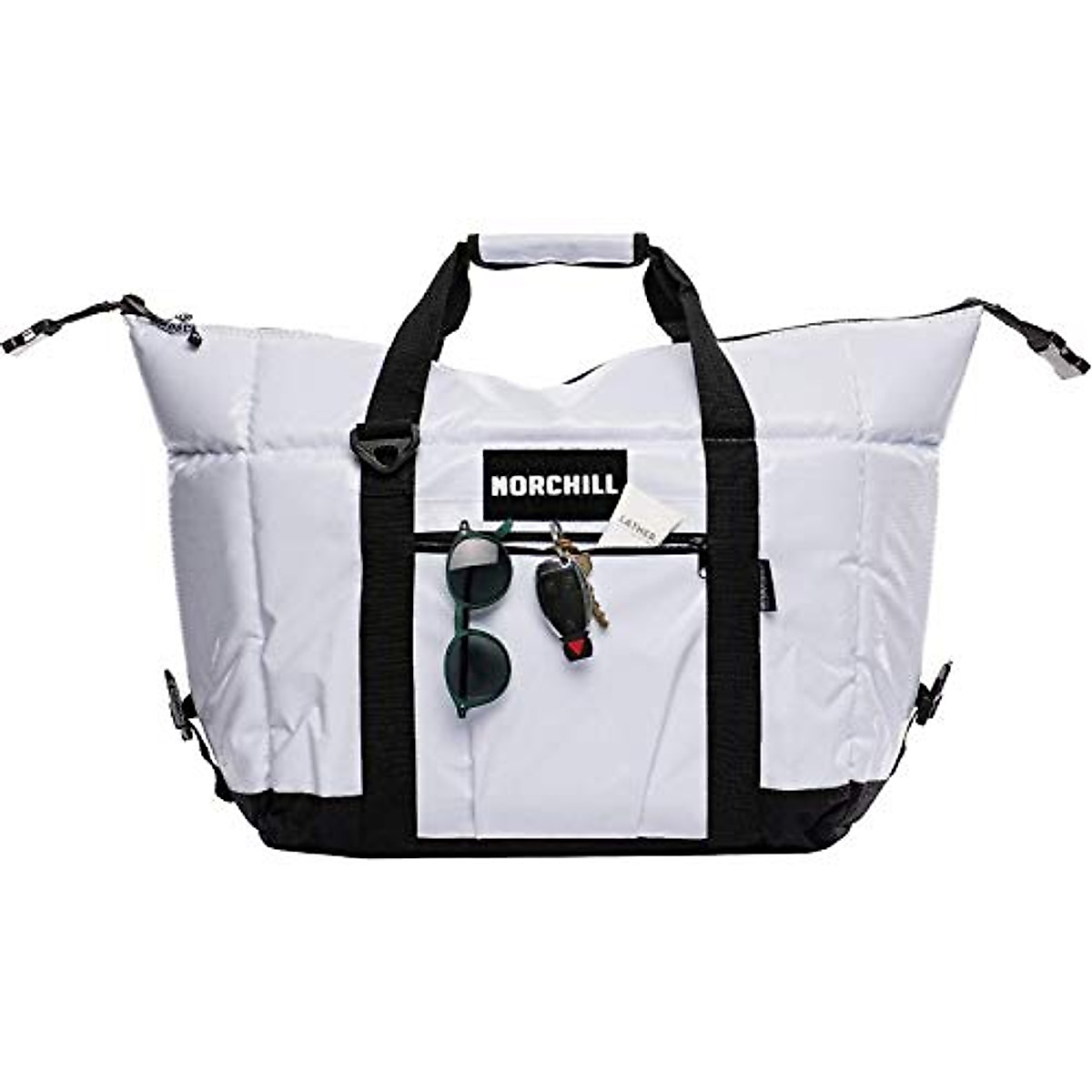 NorChill Soft Coolers 24 Can Insulated Marine Boatbag Soft Sided Cooler, White