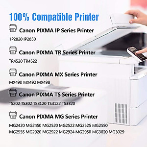 CMTOP Compatible Ink Cartridge Replacement for Canon Ink Cartridges 245 and 246, for Canon PIXMA MG2522 MG2520 MX490 MX492 MG2920 MG2922 IP2820 TS3122 MG2420 MG2922 Printer, 1 Black+1 Tri-Color