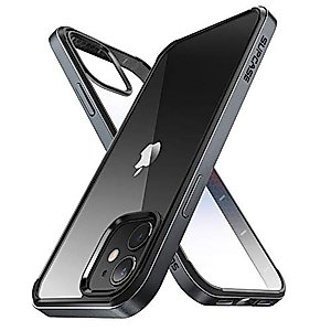 SUPCASE Unicorn Beetle Edge Series Case Designed for iPhone 11 (2019 Release) 6.1 Inch, Slim Frame Case with TPU Inner Bumper & Transparent Back (Black)