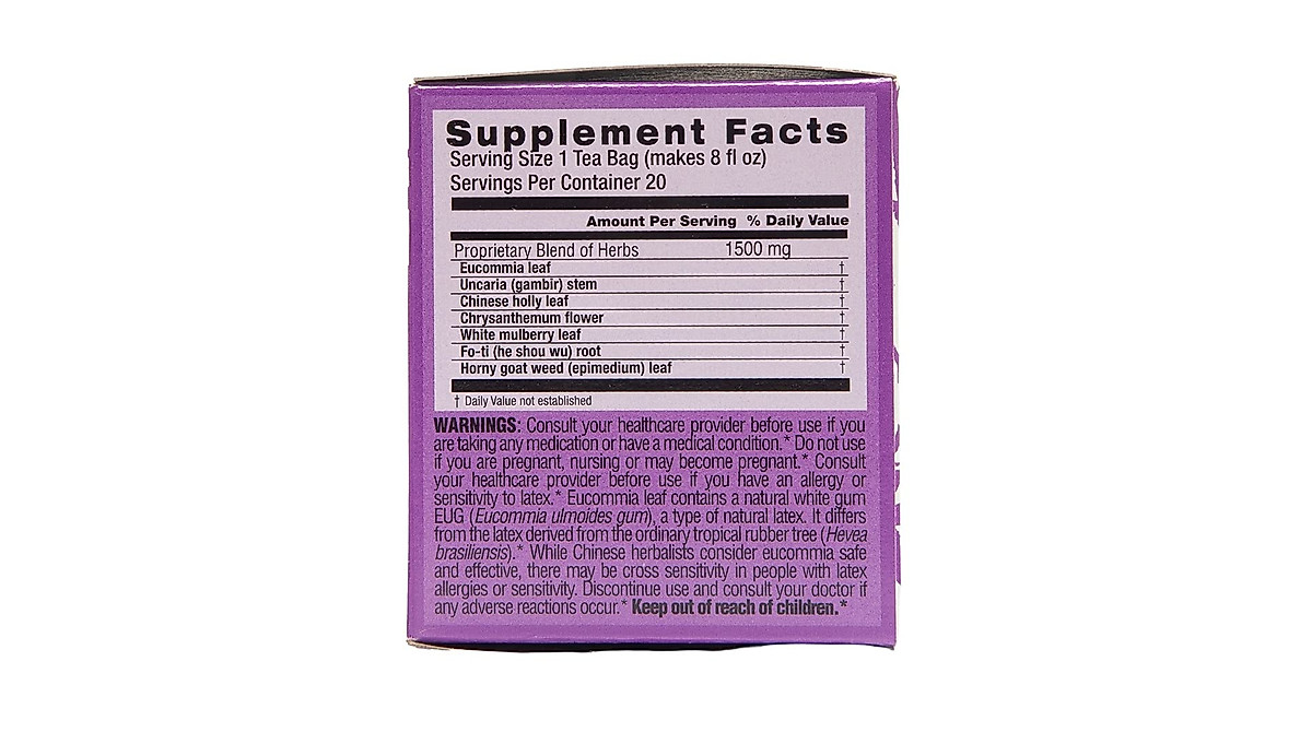 Blood Pressure Support Tea - Herbal Chinese Blend for Wellness