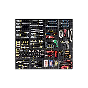 3/8" Socket Holders (50 pcs) - Accessories for ORGANIZER GENIE Pegboards to Organize Tools
