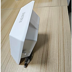 FALOVE Solar Gutter Lights, Upgraded 12 LEDs Wall/Fance/Gutter/Deck Lights Solar Powered 4 Mount Ways Solar Lights Outdoor Waterproof IP67 for Gate Garage Cabin Garden Backyard Patio 4 Pack