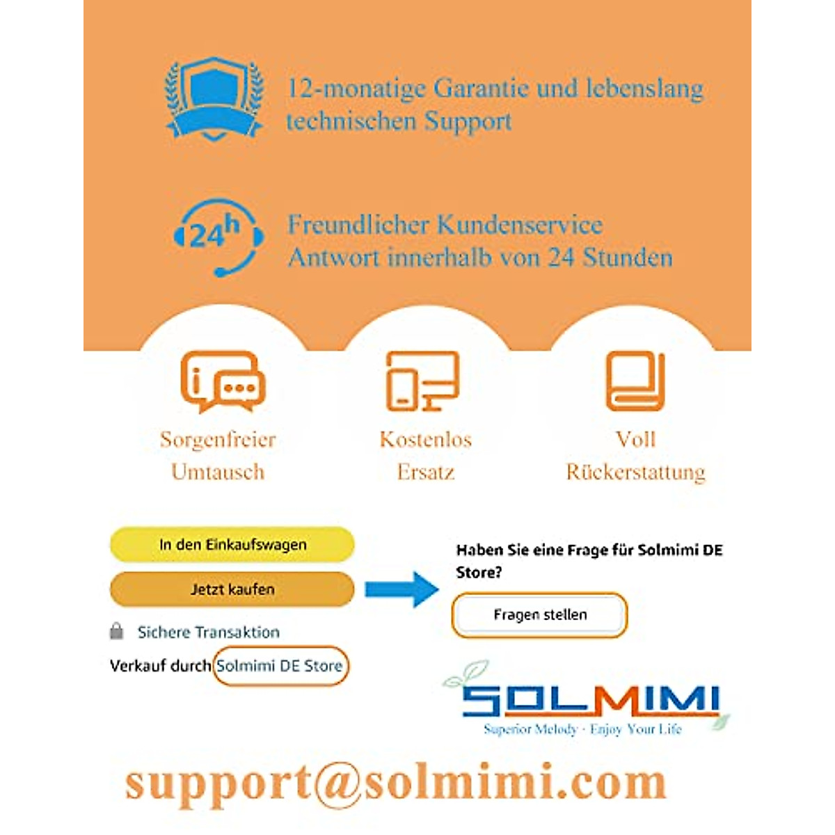 SOLMIMI Headphone Adapter 1/4 to 3.5 mm(11.5ft, 3.5 M), 1/4 to 1/8 Headphone Adapter for Keyboard Piano, Quarter Inch to Headphone Jack Adapter Compatible with Mixer Guitar Piano Amplifier Speaker