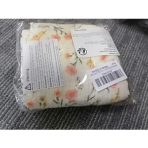 Winmany Toddler Muslin Pillowcases Baby Girl Boy Cotton Pillow Case Travel Cushion Pillow Covers with Envelope Design Cot Bed Accessories Fit for 13"x18" 14" x 19" 12"x16" Pillow (Flower+Animal)