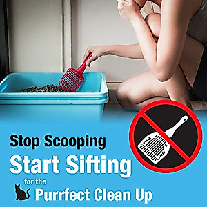 Van Ness CP77 Enclosed Sifting Cat Pan/Litter Box, Extra Large (225026)