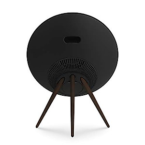 Bang & Olufsen Beoplay A9 4th Gen Wireless Multiroom Speaker, Black with Walnut Legs