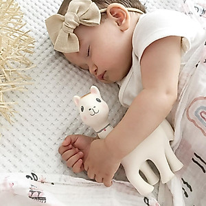 Lilith The Llama Rubber Rattle Baby Toys & Gifts for Ages 0 to 2