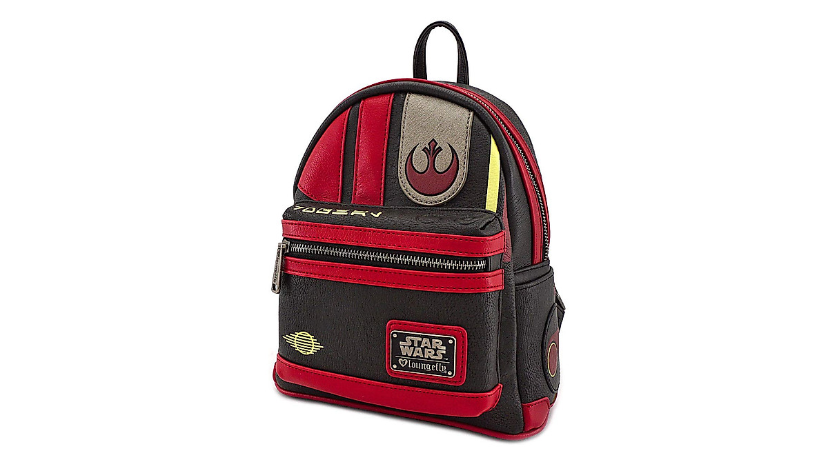 Official Loungefly Star Wars Poe Dameron Mini Cosplay Backpack