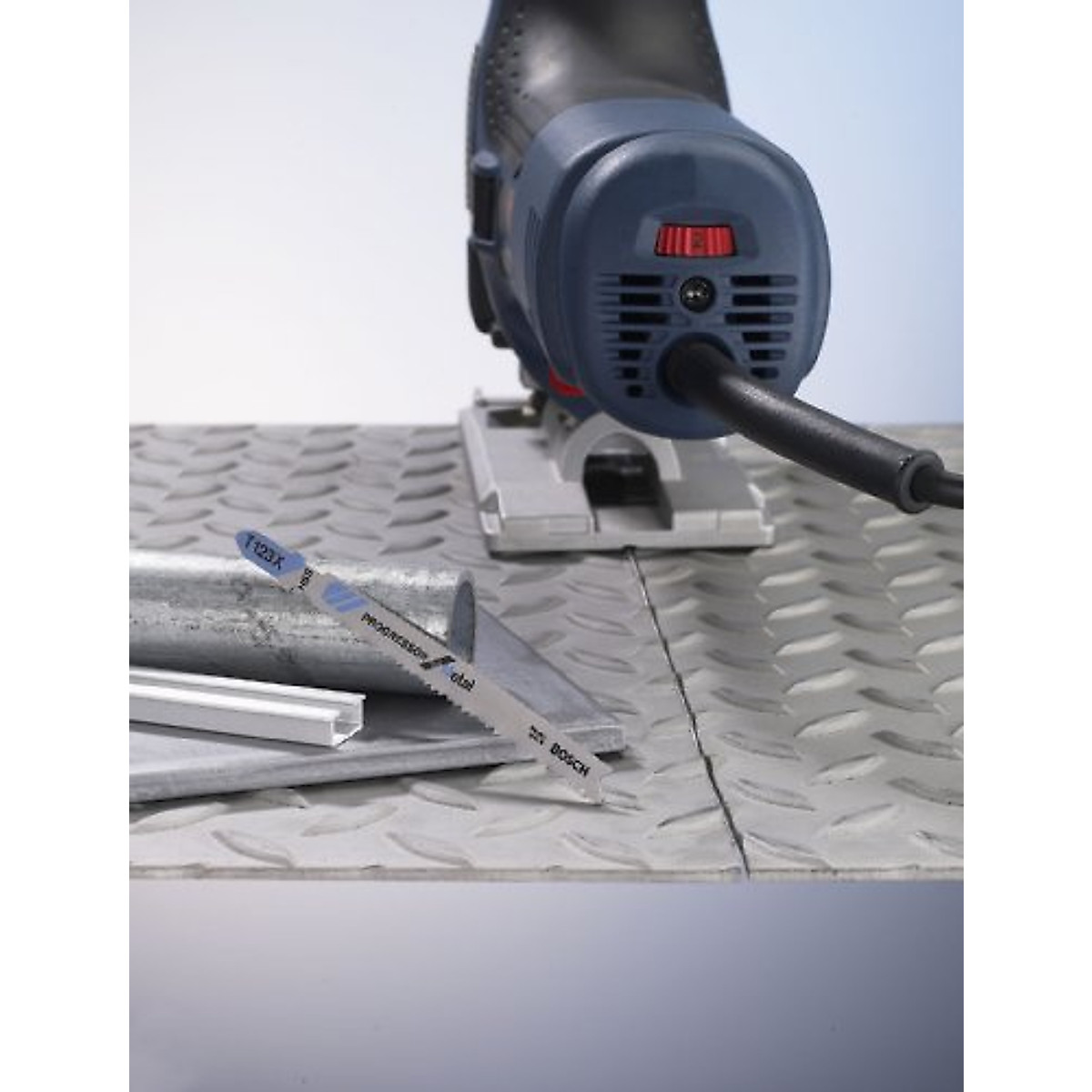 Bosch T-123X Jigsaw Blade for Metalworking, Set of 3