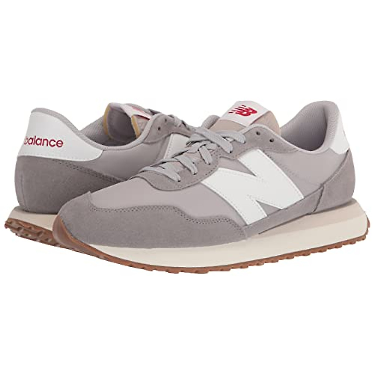 New Balance Men's 237 V1 Sneaker, Marblehead/Rain Cloud, 12