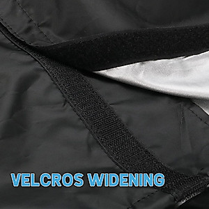 HOXHA Firewood Rack Cover Outdoor Log Rack Waterproof Cover Oxford Fireplace Wood Rack Covers Weather Resistant Outside, 8FT