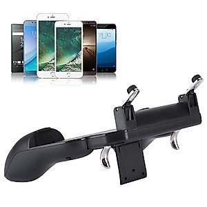 Bewinner Phone Gamepad, PC + Metal/Ergonomic Design//Mobile Control Console Gamepad for Smart Phones for phone Android for Pubg - Can Be Stretched Up and Down