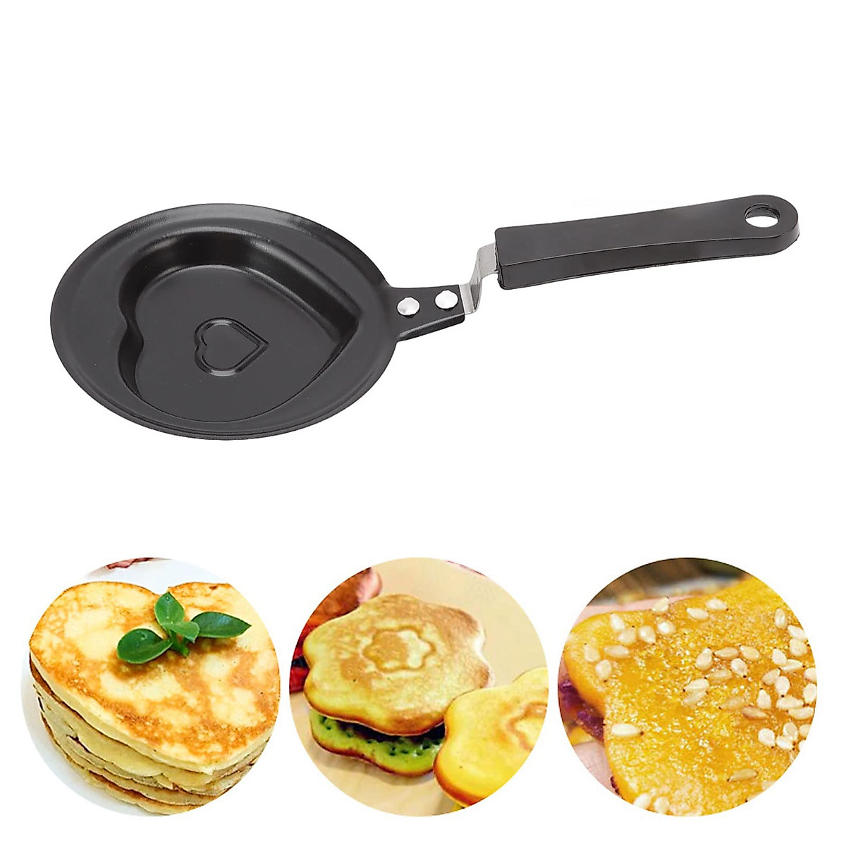 Mini Egg Frying Pan,Innovative Korean Breakfast Pot Nonstick Egg Frying Pan DIY Mini Breakfast Omelette Pan Egg Frying Mould for Home Breakfast(#1)