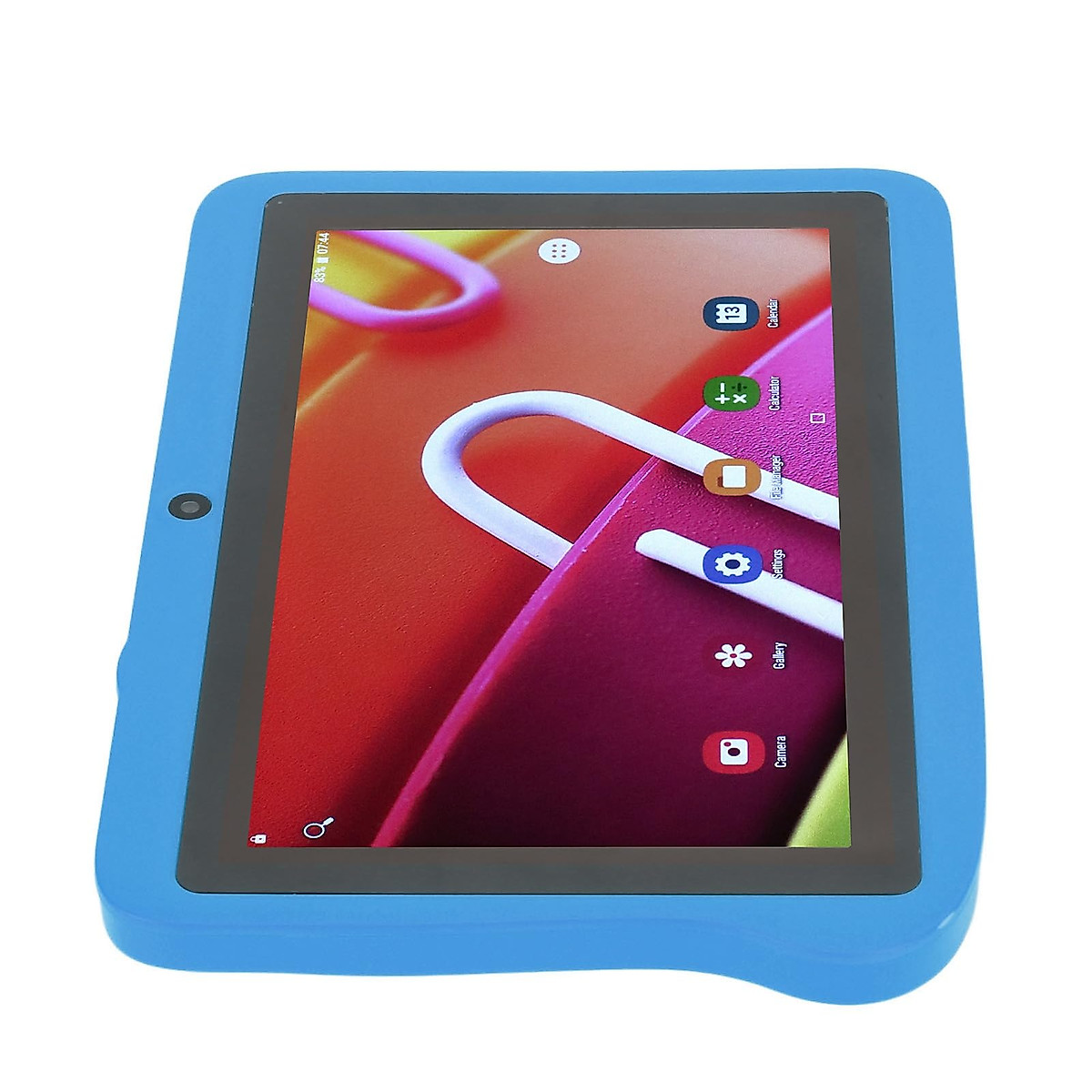 ASHATA 7 Inch Tablet Blue, 4GB RAM 128GB ROM, HD IPS Screen, Octa Core CPU, Dual Camera, WiFi, Kids Tablet with Long Battery Life and Eyes Protection (Blue)