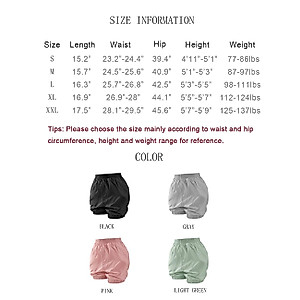 Girls Ripstop Dance Hot Pants Sports Running Shorts Women