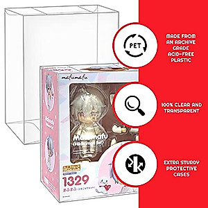 Premium Nendoroid Box Protective Plastic Display Box Case - Ultimate Dust, Dirt, and Moisture Defense, Enhance Display Appeal, Easy to Use, Reusable, Preserve Collectible Value, Perfect for Collectors