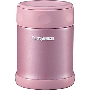 Zojirushi Stainless Steel Food Jar, 11.8-Ounce, Pink