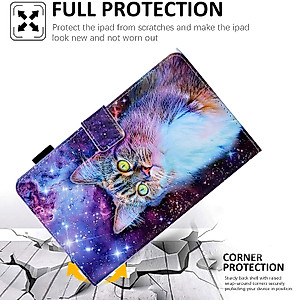 KEROM Case for Galaxy Tab A8 10.5 inch, PU Leather Folio Stand Cover Case for Samsung Galaxy Tab A8 10.5 inch 2022 SM-X200 X205 X207, Multi-Angle Viewing, Auto Wake/Sleep - Elephant