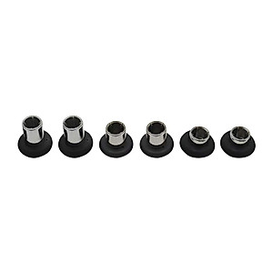6 x Magnetic Interchangeable Thumbsticks for Xbox One Elite Controller Series 2 - Standard (2), Dome (2), Tall (2)