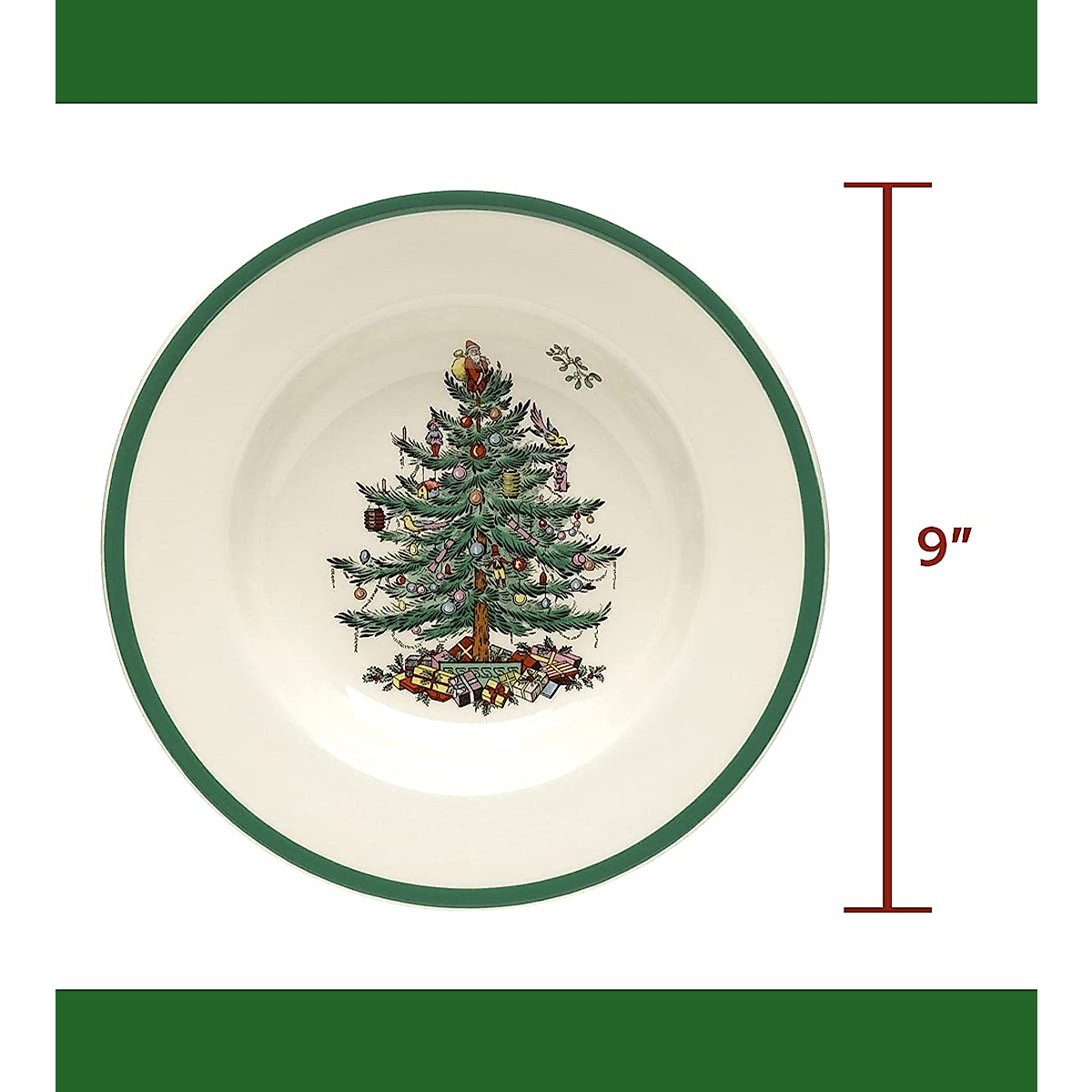 Spode Christmas Tree Soup Plate