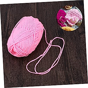 Fuzzy Yarn Chunky Yarn Green Yellow Blue White Black Yarn Doll Roving Textured Yarn Milk Cotton Cotton Ball Bulky Yarn Cotton Line Cotton Simply Soft Yarn