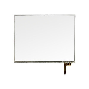 lenboes Front Outer Panel Touch Screen Digitizer Repair Replacement Glass Lens (NO LCD Screen) with Y-tool for Nintendo 3DS XL LL Console (NOT for New 3DS XL LL 2015)