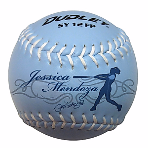 Dudley 12" Jessica Mendoza Training Ball Synthetic Fastpitch Softball - pack of 12