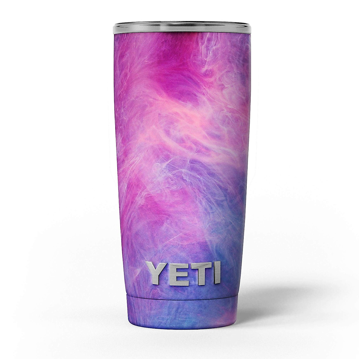 Design Skinz Pink and Blue Fume Clouds - Skin Decal Vinyl Wrap Kit Compatible with The Yeti Rambler Cooler Tumbler Cups