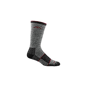 Darn Tough Men's Hiker Boot Full Cushion Midweight Hiking Sock (Style 1405) - Charcoal, Large
