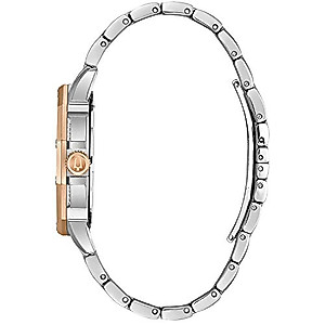 Bulova Men's Crystals Octava Two-Tone Rose Stainless Steel 6-Hand Multi-Function Quartz Watch Style: 98C133